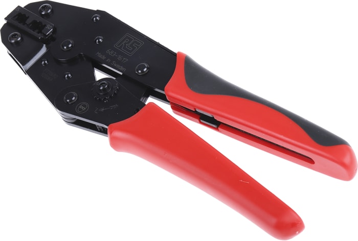 RS PRO | RS PRO Hand Ratcheting Crimp Tool for Wire End Sleeves, 35 → ...