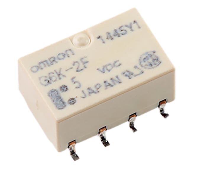 G6K-2F 5DC Omron | Omron Surface Mount Signal Relay, 5V dc Coil, 1A ...