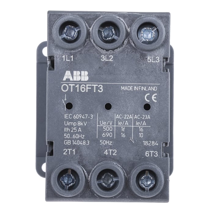 OT16FT3 1SCA104838R1001 ABB | Interruptor seccionador, 3P, Corriente ...