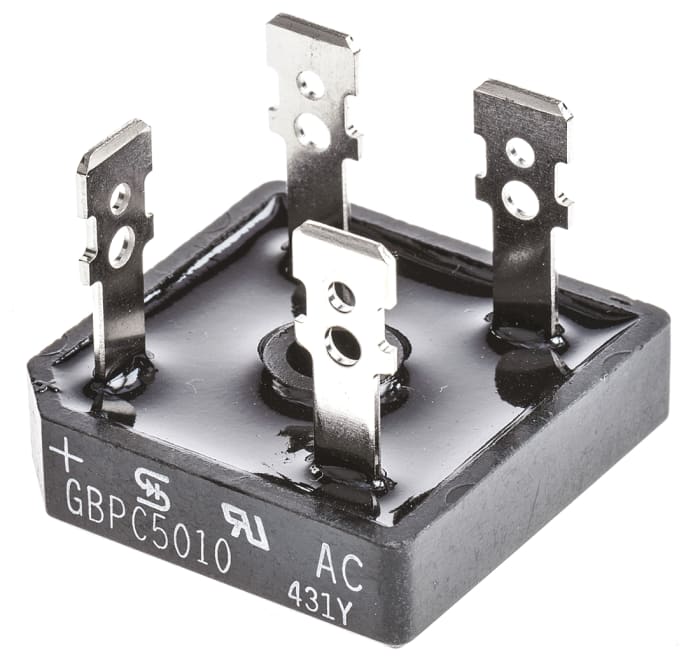 Bridge Rectifier 50A 1000V GBPC5010 AC to DC DT Diodes Bridge Rectifier ...