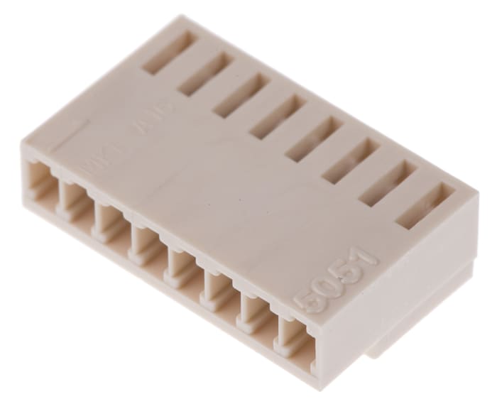 22-01-1082 Molex | Molex, KK Female Connector Housing, 2.5mm Pitch, 8 ...