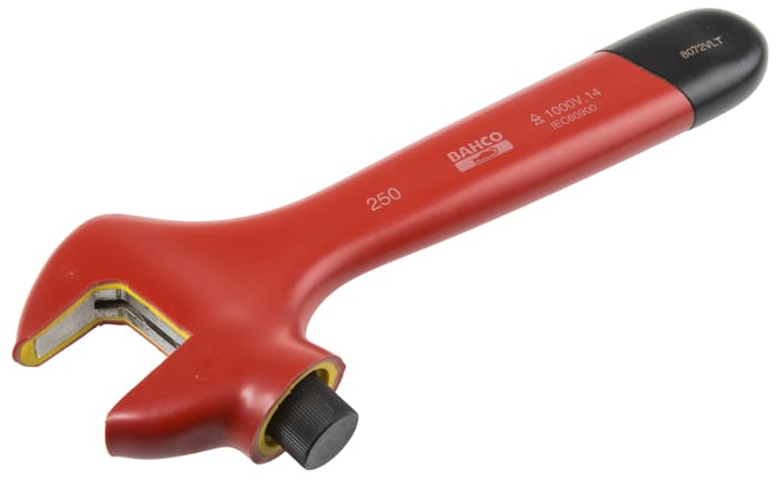 8072VLT Bahco | Bahco Adjustable Spanner, 255 mm Overall, 34mm Jaw ...