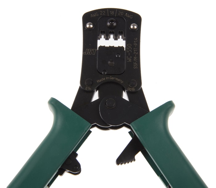 WC-550 JST | JST Hand Ratcheting Crimp Tool for SSF Contacts | 688-0837 ...