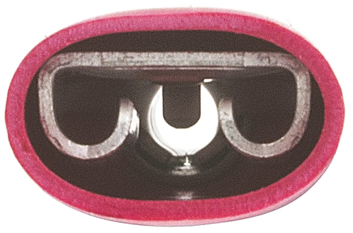 FLVDDF1.25-250A S LF JST | JST FLVDDF Red Insulated Female Spade Connector, Receptacle, 6.35 x 0 ...