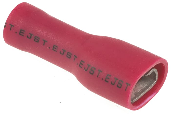 FLVDDF1.25-187A-8(S)(LF) JST | JST FLVDDF Red Insulated Female Spade Connector, Receptacle, 4.75 ...