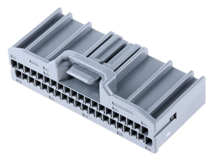 MX34040SF1 JAE | JAE, MX34 Automotive Connector Socket Grey Cable Mount ...