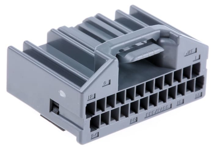 MX34024SF1 JAE | JAE, MX34 Automotive Connector Socket Grey Cable Mount ...