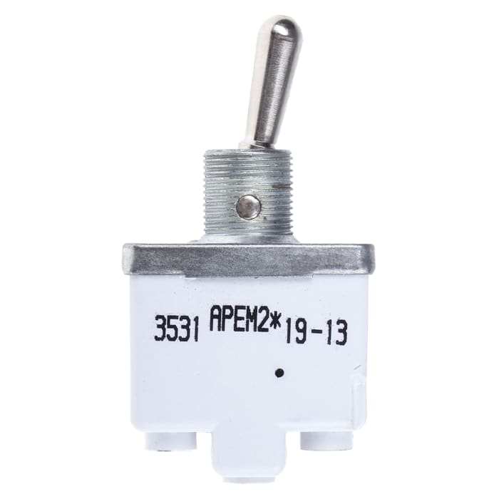 3531-001N000 APEM | APEM Toggle Switch, Panel Mount, On-Off, SPST ...
