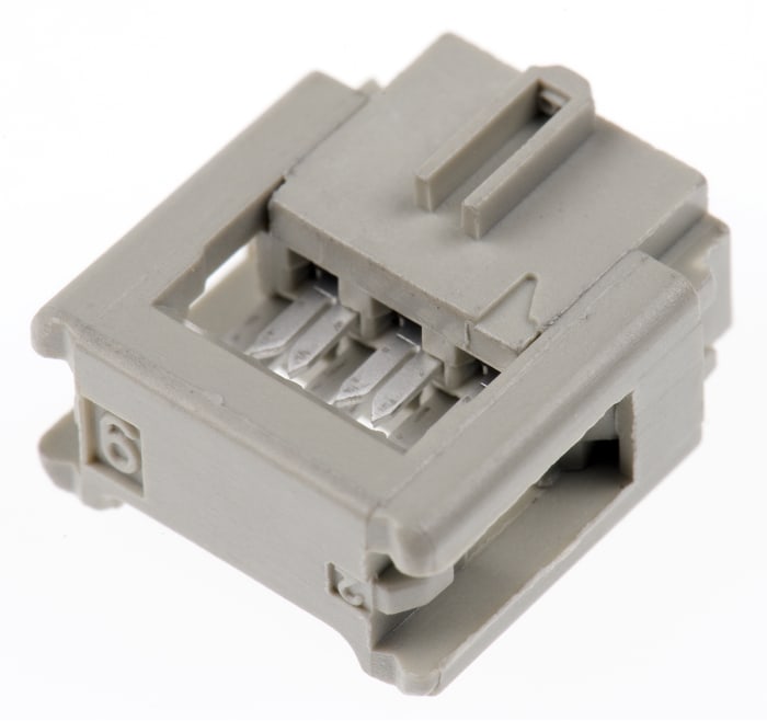 09185067803 HARTING | HARTING 6-Way IDC Connector Socket for Cable ...