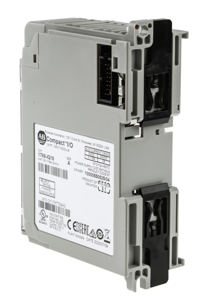 1769-IQ16 Allen Bradley | Allen Bradley 1769 Series PLC I/O Module for ...