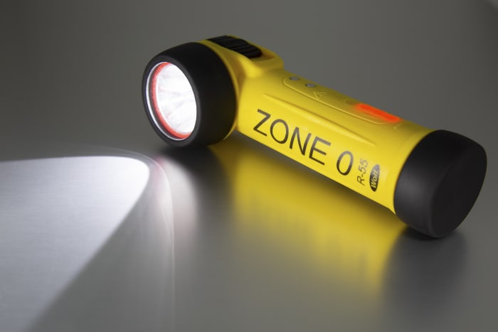 R-55H Wolf Safety | Wolf Safety IECEx, ATEX LED Torch Yellow ...