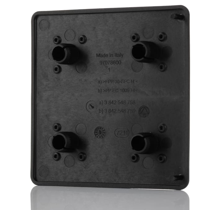 3842548759 Bosch Rexroth | Bosch Rexroth Black Polypropylene End Cap ...