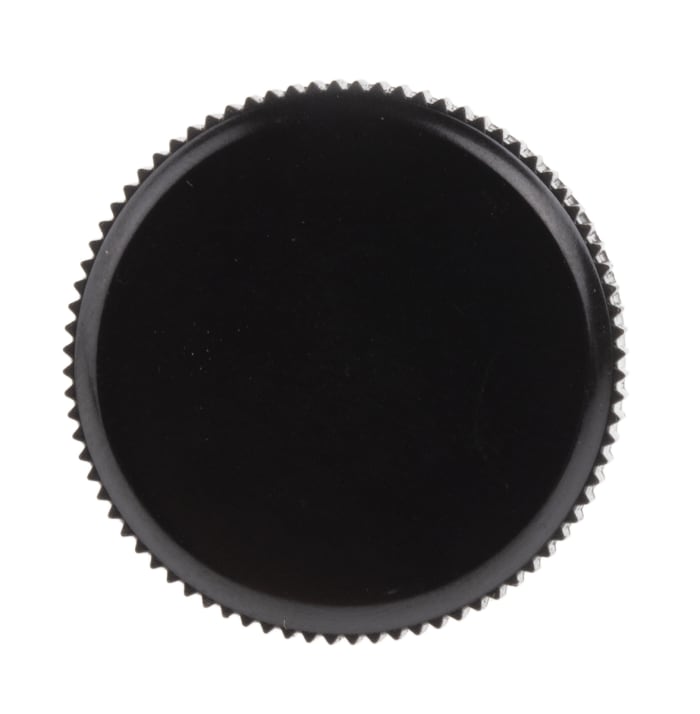 RS PRO | RS PRO Black Knurled Clamping Knob, M8, Threaded Stud | 702 ...