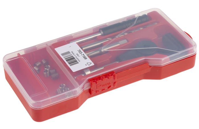 35068 Recoil | Recoil 18 piece M6 x 1 Thread Repair Kit | 703-7169 | RS