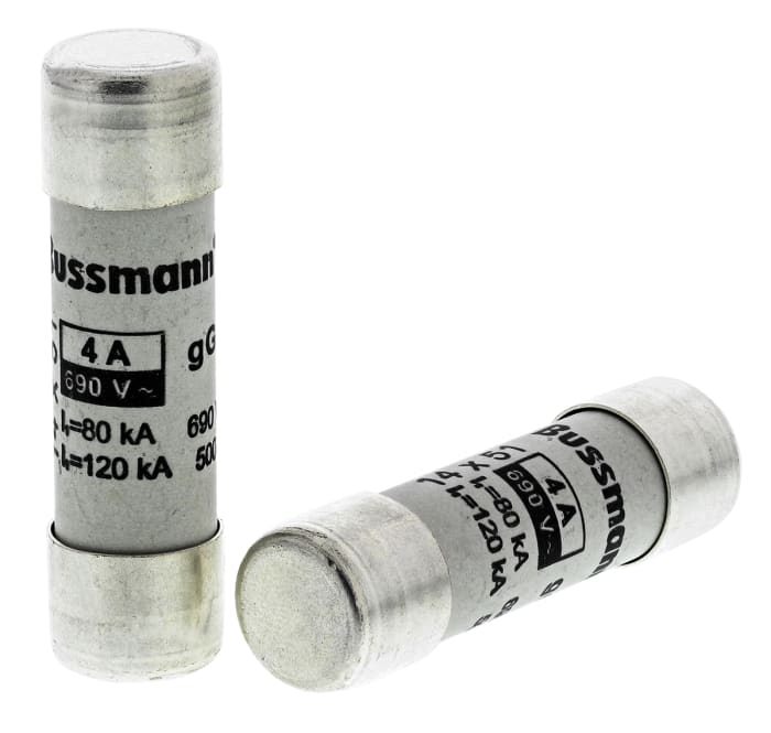 C14G4 Eaton | Eaton 4A Ceramic Cartridge Fuse, 14 x 51mm | 703-8412 | RS
