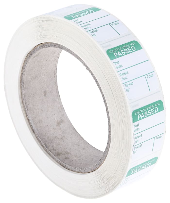 1000-971 Megger | Megger PAT Testing Label, For Use With PAT 400 | 703 ...