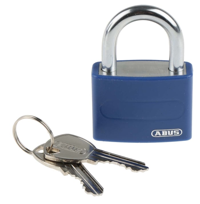 T65AL/40 Blue KA6402 ABUS | ABUS Key Weatherproof Aluminium, Steel ...
