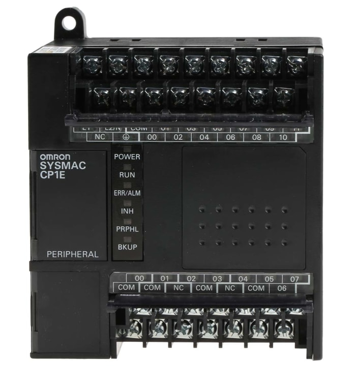 CP1E-E20DR-A Omron | Omron CP1E PLC CPU - 12 Inputs, 8 (Relay) Outputs ...