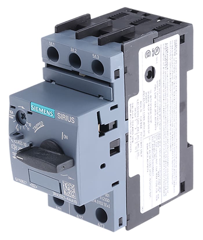 3RV2021-4AA10 Siemens | Siemens 10 → 16 A SIRIUS 3RV Motor Protection ...