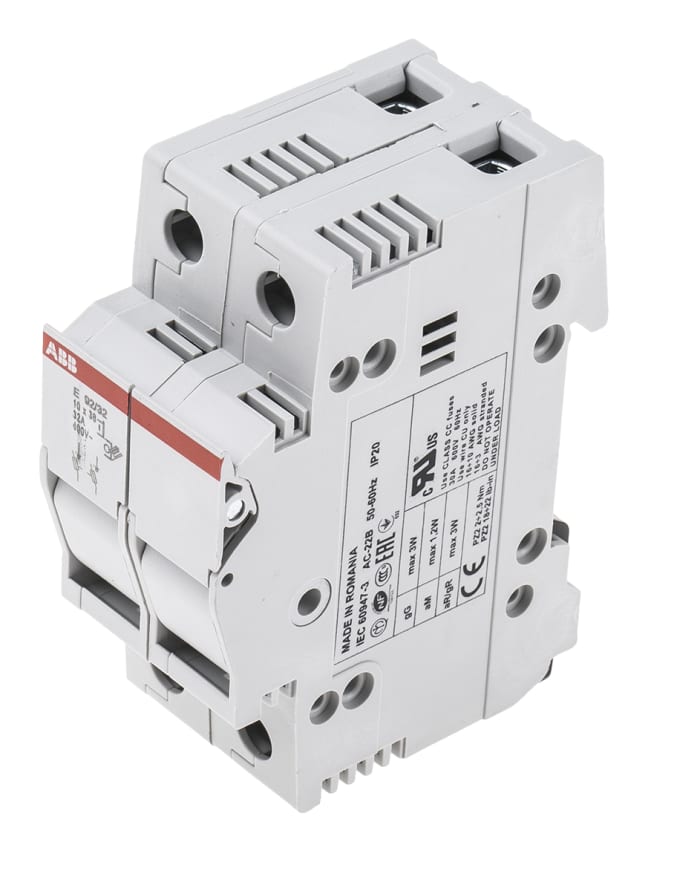 2CSM200883R1801 E 92/32 ABB | ABB Fuse Switch Disconnector, DP Pole, 32A Max Current | 707-6158 | RS