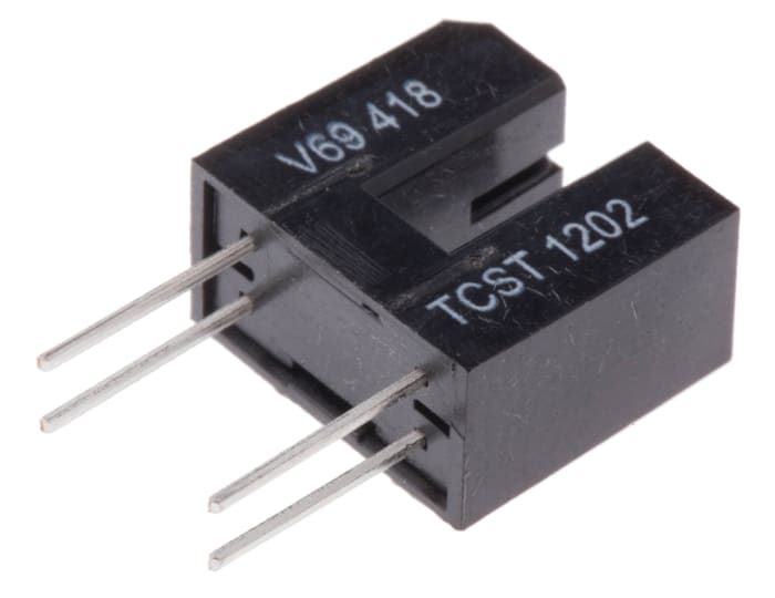 TCST1202 Vishay | TCST1202 Vishay, Through Hole Slotted Optical Switch ...
