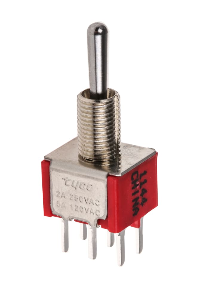 1-1825139-7 TE Connectivity | TE Connectivity Toggle Switch, PCB Mount ...