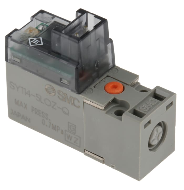 SY114-5LOZ-Q SMC | SMC 3/2 Pneumatic Solenoid Valve - Solenoid/Spring ...