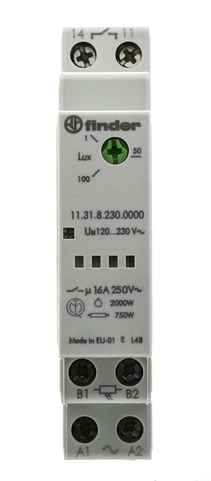 11.31.8.230.0000 Finder | Finder Timer Light Switch 230 V ac, 1-Channel ...