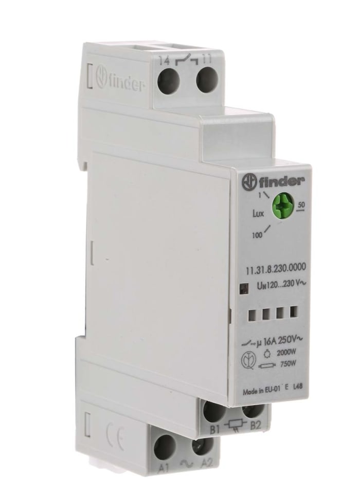 11.31.8.230.0000 Finder | Finder Timer Light Switch 230 V ac, 1-Channel ...