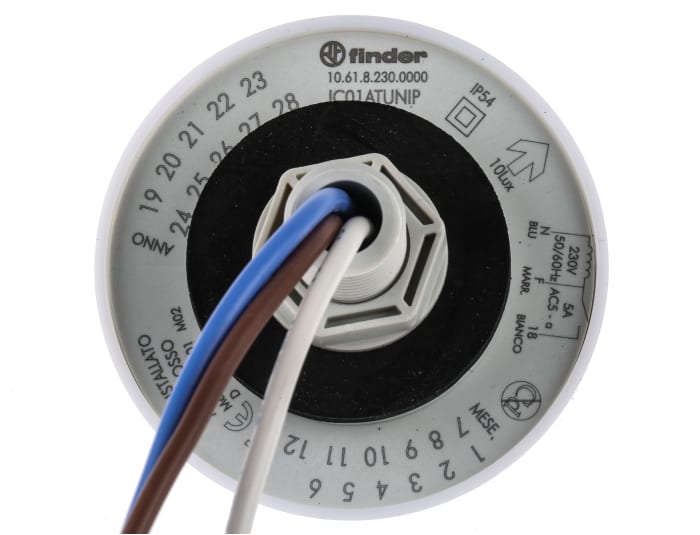 10.61.8.230.0000 Finder | Finder Timer Light Switch 230 V ac, 1-Channel ...