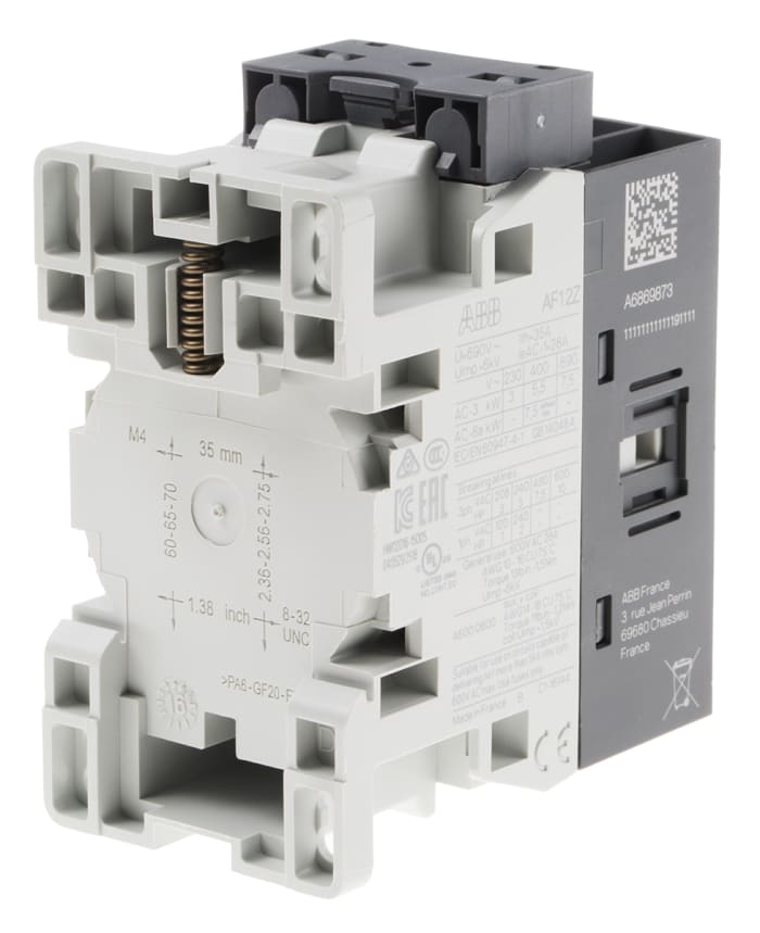 1SBL156001R2110 AF12Z-30-10-21 ABB | ABB AF12 AF Contactor, 60 V dc ...