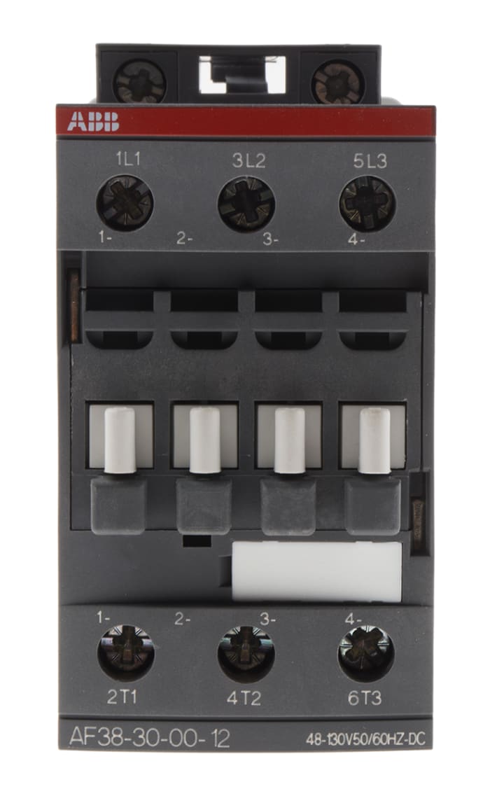 1SBL297001R1200 AF38-30-00-12 ABB | ABB AF38 AF Contactor, 230 V ac Coil, 3-Pole, 24 A, 18.5 kW ...