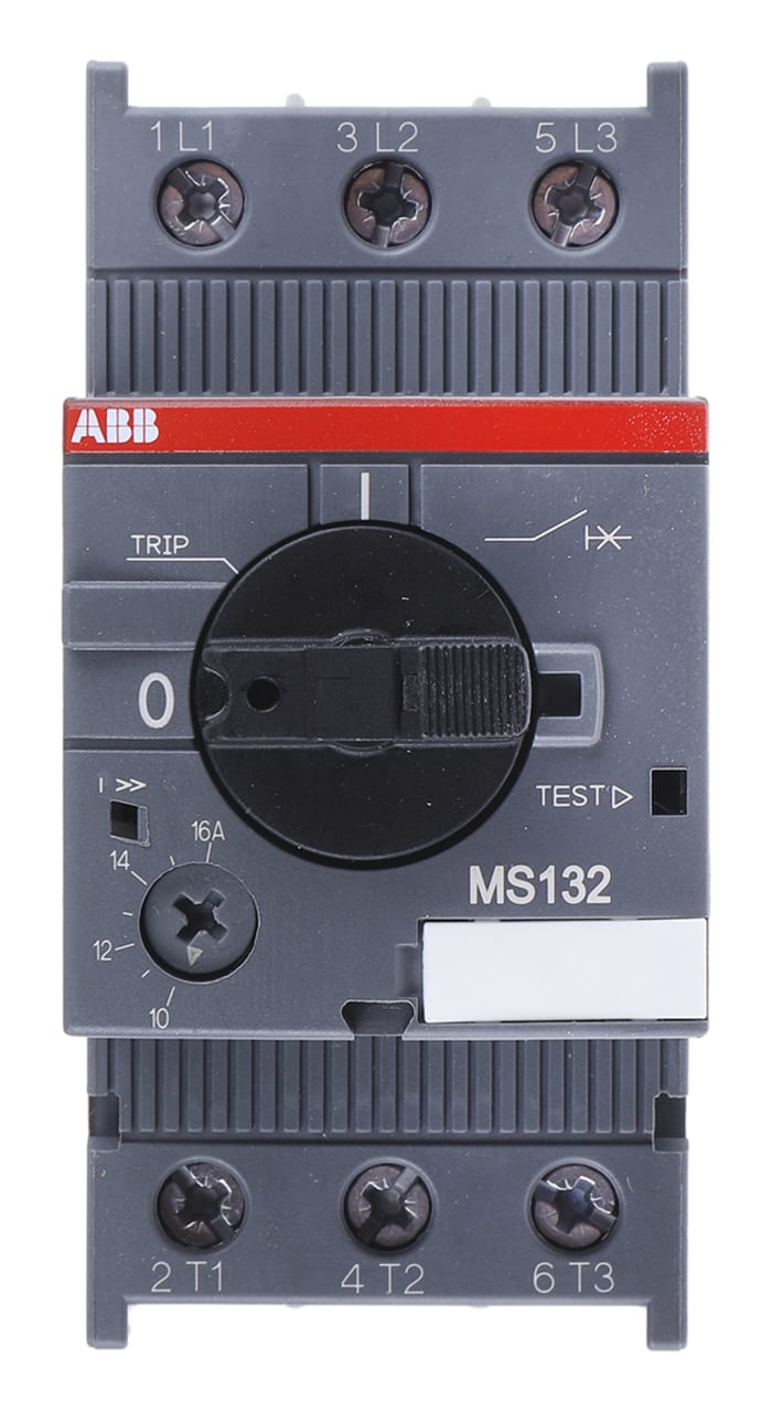 1SAM350000R1011 MS132-16 ABB | ABB 10 → 16 A Motor Protection Circuit Breaker | 711-6474 | RS ...