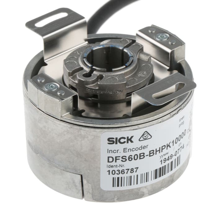 DFS60B-BHPK10000 Sick | Sick Incremental Encoder, 10000 ppr, HTL, TTL Signal, Hollow Type, 15mm ...