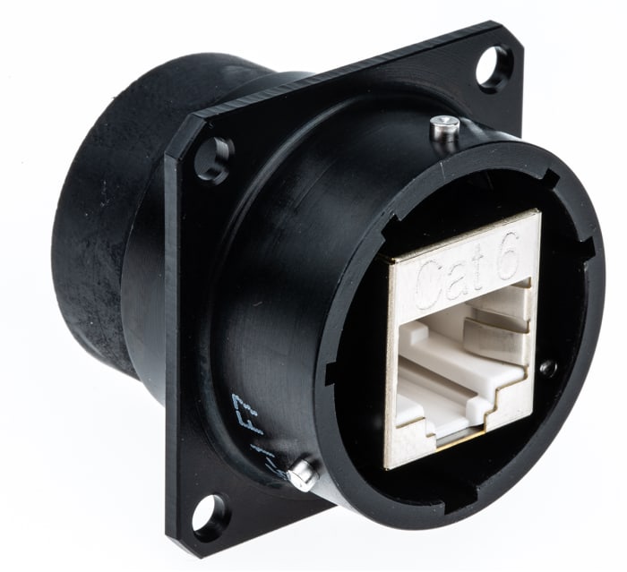 IPT0218-RJ45-1F7 Glenair | Glenair IPT Series Female RJ45 Connector ...