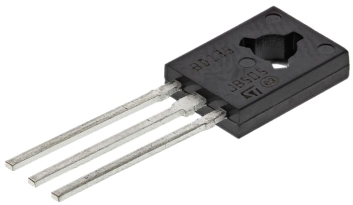 BD135 STMicroelectronics | STMicroelectronics BD135 NPN Transistor, 3 A ...