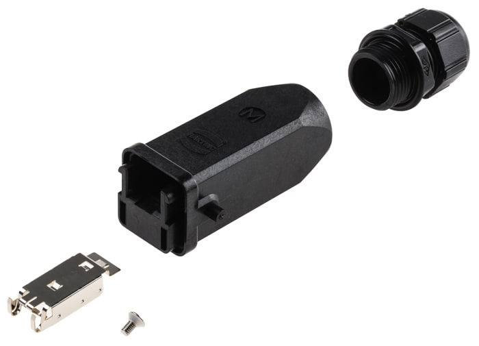 09451251560 HARTING | HARTING Han 3A RJ45 Series Male RJ45 Connector ...