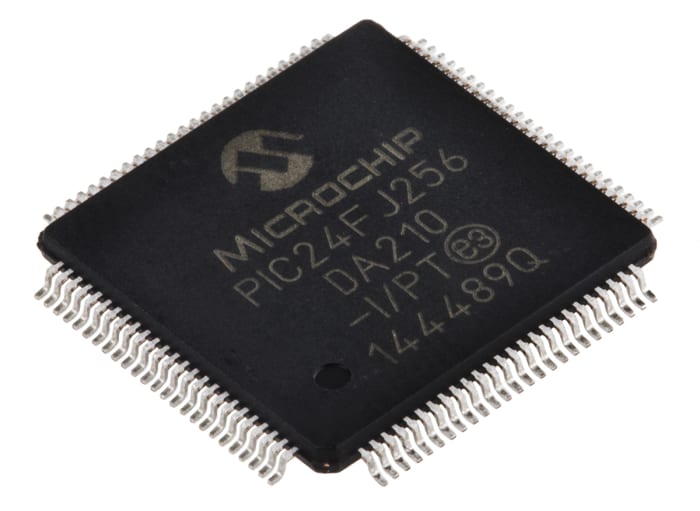 PIC24FJ256DA210-I/PT Microchip | Microchip PIC24FJ256DA210-I/PT, 16bit PIC Microcontroller ...