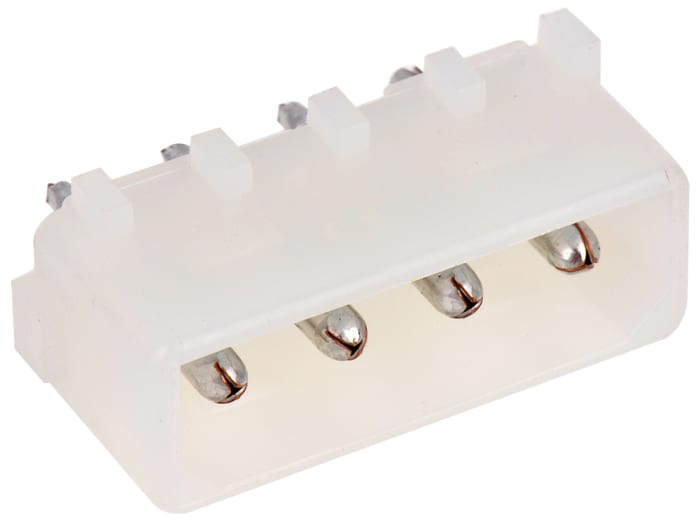 350424-1 TE Connectivity | TE Connectivity Commercial MATE-N-LOK Series Straight Through Hole ...