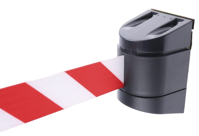 897I-33-33-D3-WCTE Tensator | Tensator Red & White PET Retractable ...