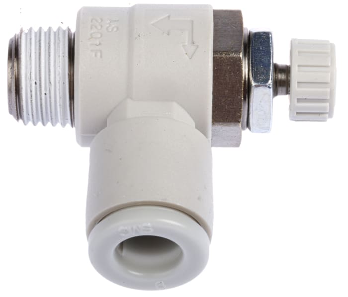 AS2201F-01-06S SMC | SMC AS Series Speed Controller, R 1/8 Male Inlet ... AS2201F-01-06S SMC | SMC AS Series Speed Controller, R 1/8 Male Inlet ...