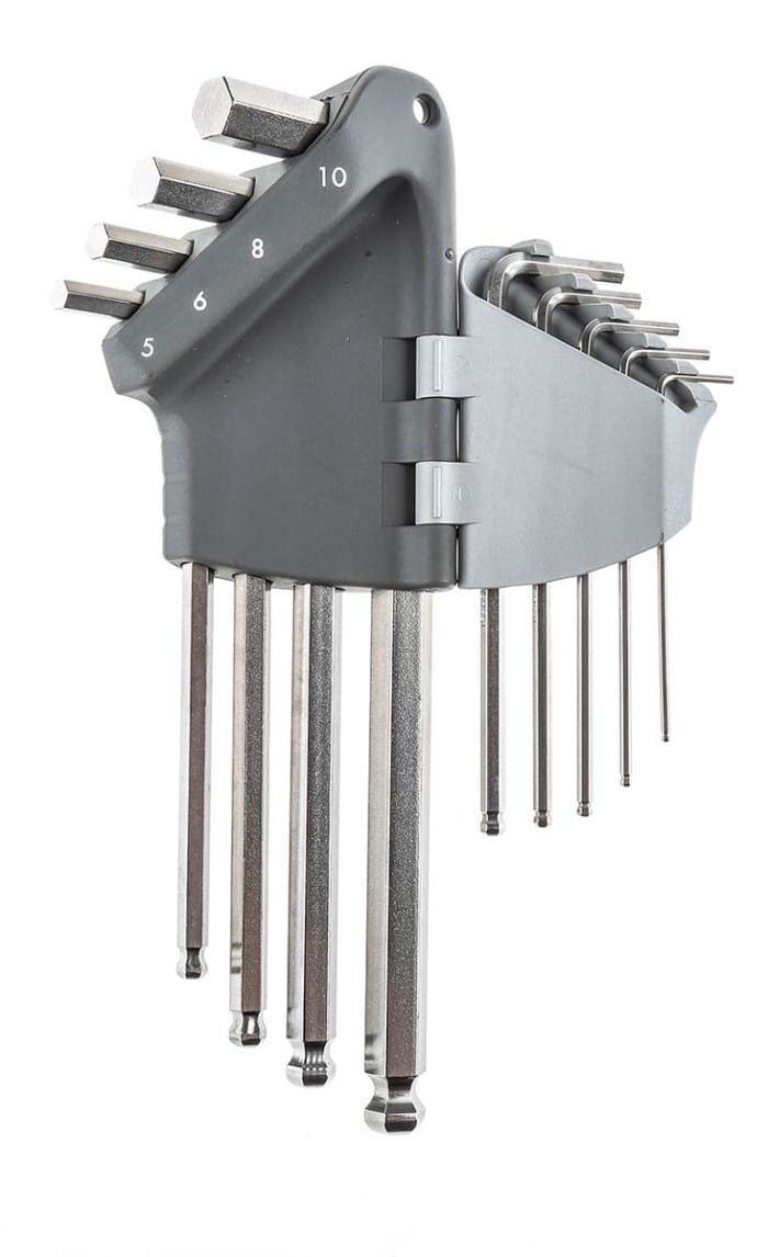 83SHST.JP9A Facom | Facom 9 piece L Shape Metric Hex Key Set, 1.5 - 2 ...