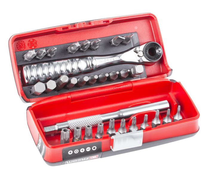 R.PEJ31PB Facom | Facom Driver Bit Set 31 Pieces, Hexagon, Phillips ...