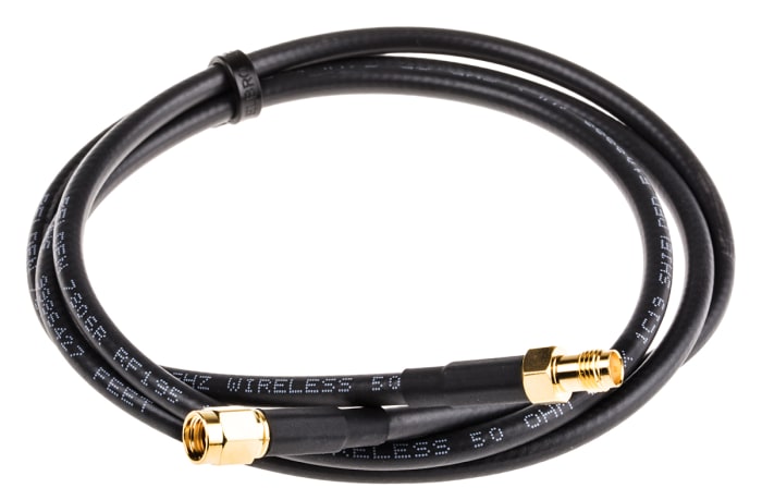 SMA(F) to RP SMA(M) 1 Metre RF195 Cable Mobilemark | Cable coaxial ...