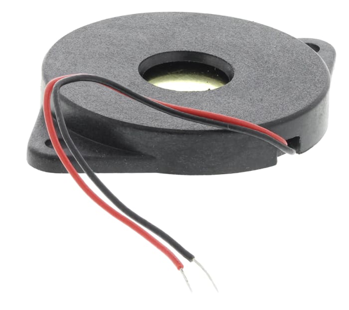 RS PRO | RS PRO 90dB Panel Mount Square Wave External Piezo Buzzer, 34 ...