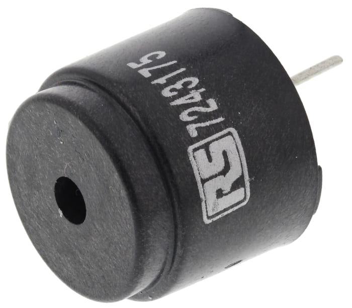 RS PRO | RS PRO 85 dB PCB Continuous Internal Magnetic Buzzer Component ...