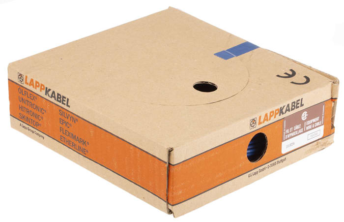 4160314 Lapp | Lapp Blue 1 mm² Hook Up Wire, 17 AWG, 100m, PVC ...
