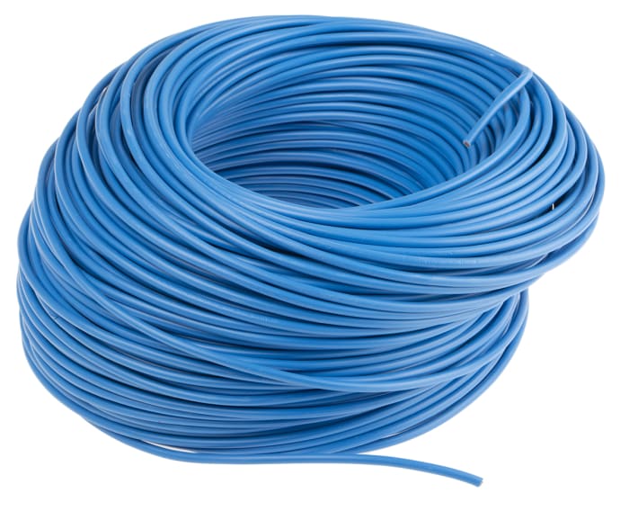 4160402 Lapp | Lapp Blue 1.5 mm² Hook Up Wire, 15 AWG, 100m, PVC ...