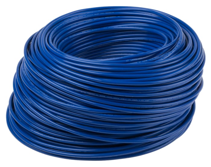 4160414 Lapp | Lapp Blue 1.5 mm² Hook Up Wire, 15 AWG, 100m, PVC ...