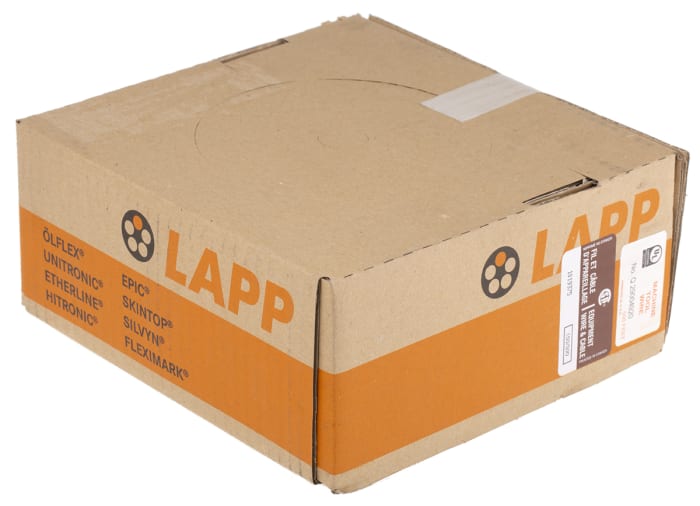 4160514 Lapp | Lapp Blue 2.5 mm² Hook Up Wire, 13 AWG, 100m, PVC ...